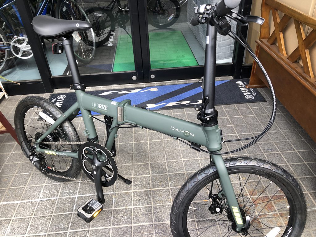 DAHONの折り畳み自転車『HORIZE DISC』入荷！ | 岐阜県各務原市の初心者向けサイクリング専門店 ウイール